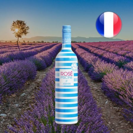 Rosé Piscine Stripes 2019 | Center Gourmet Vinhos e acompanhamentos