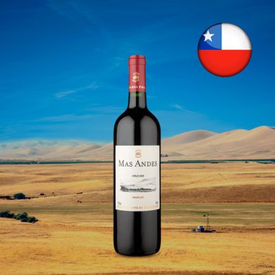 Baron Philippe de Rothschild Mas Andes Merlot 2020 - Vinho tinto ...