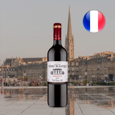 Château Terre Blanque AOC Bordeaux Rouge 2020 - Vinho tinto francês ...