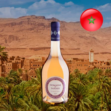 Domaine de Sahari L'Ensoleillée Vin Gris Du Maroc Beni M'Tir AOG 2019 ...