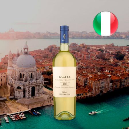 Scaia IGT Trevenezie Garganega Chardonnay 2021 - Vinho branco italiano ...