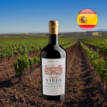 Rancho Viejo Tempranillo & Garnacha Ribera del Guadiana DO 2020 - Vinho ...