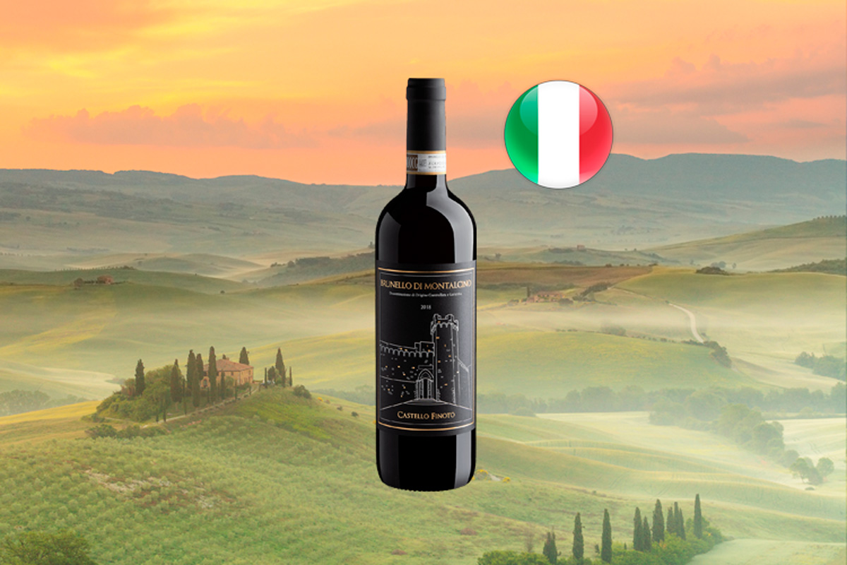 Castello Finoto Brunello di Montalcino DOCG 2018 - Vinho tinto italiano ...