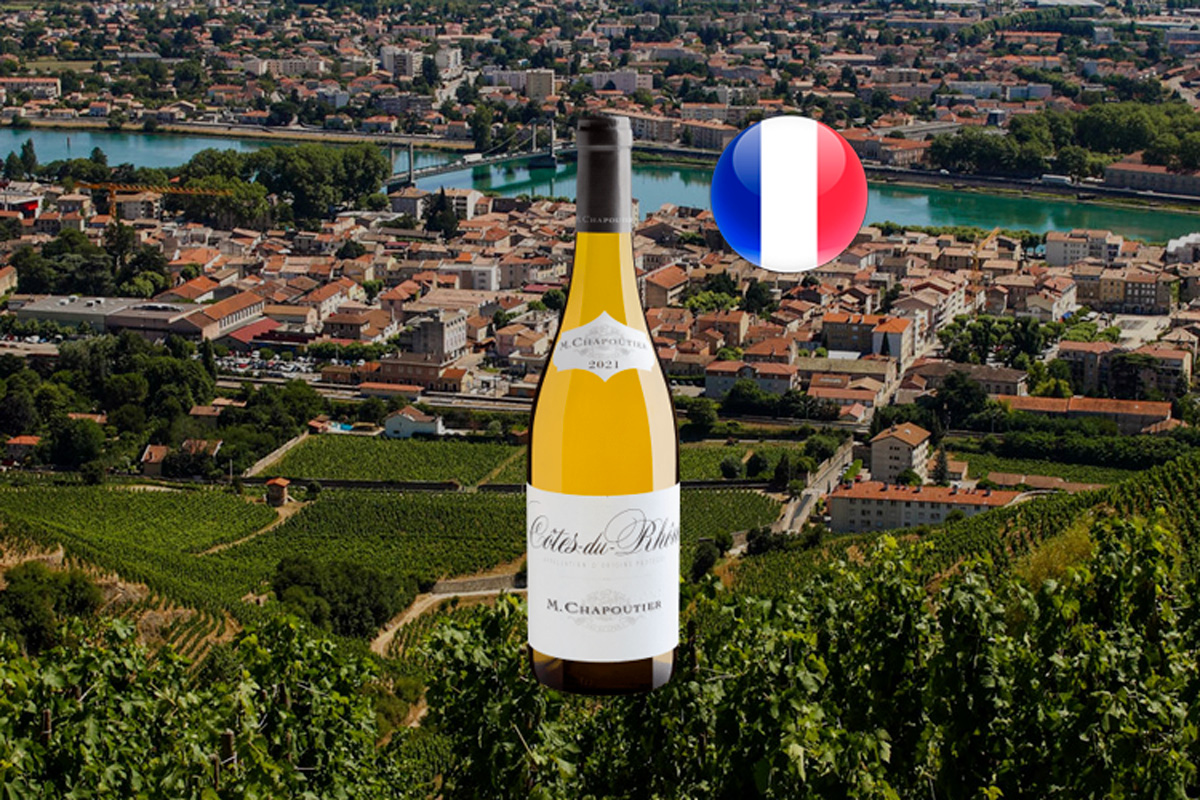 M. Chapoutier Blanc Côtes-du-Rhône AOC 2021 - Vinho branco francês ...
