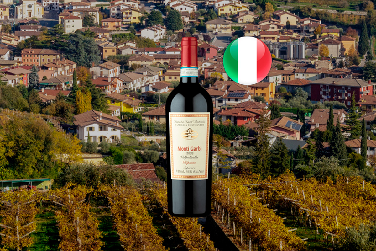 Monti Garbi Superiore DOC Valpolicella Ripasso 2020 - Vinho tinto ...