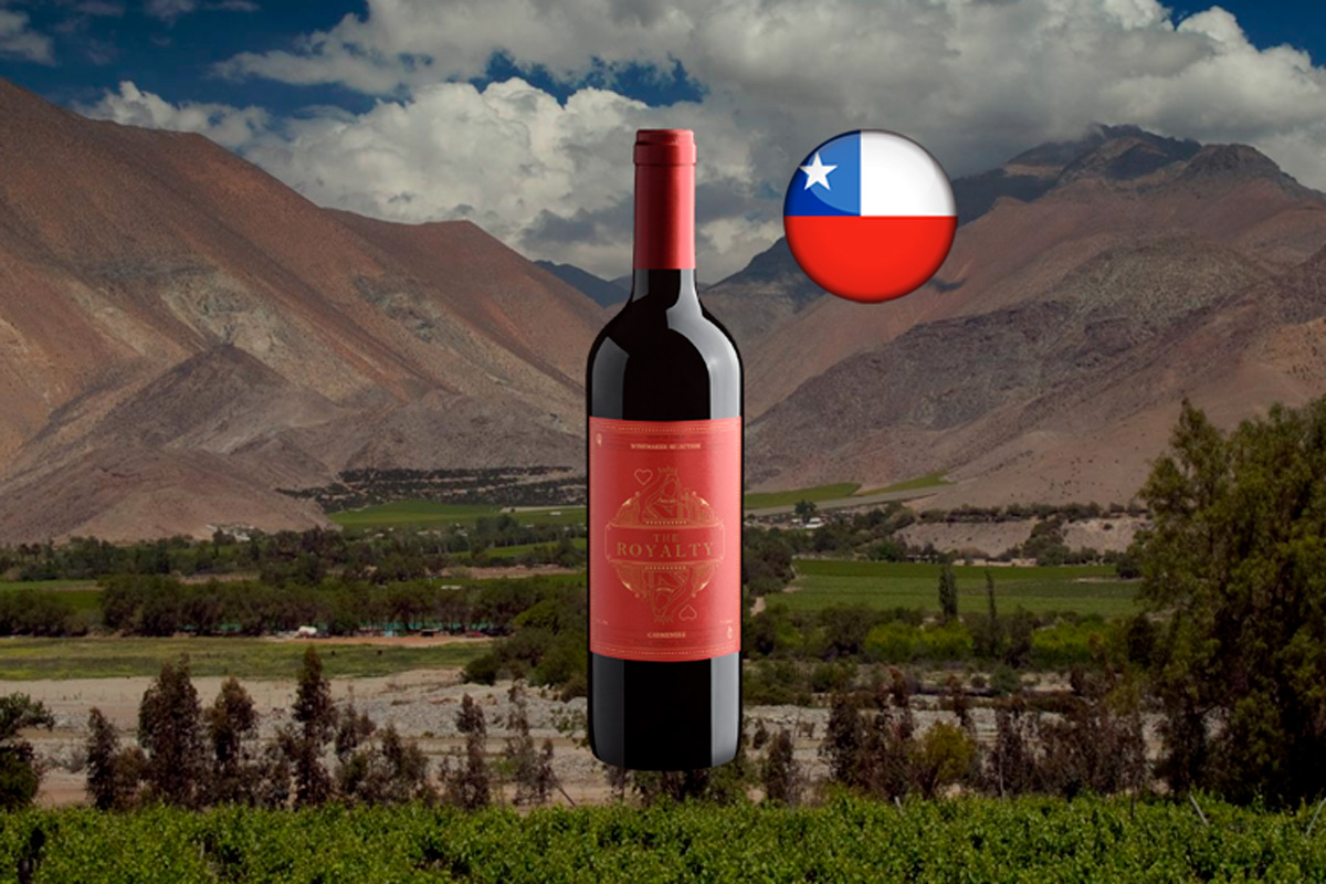 The Royalty Winemaker Selection Carménère Central Valley DO 2023 ...