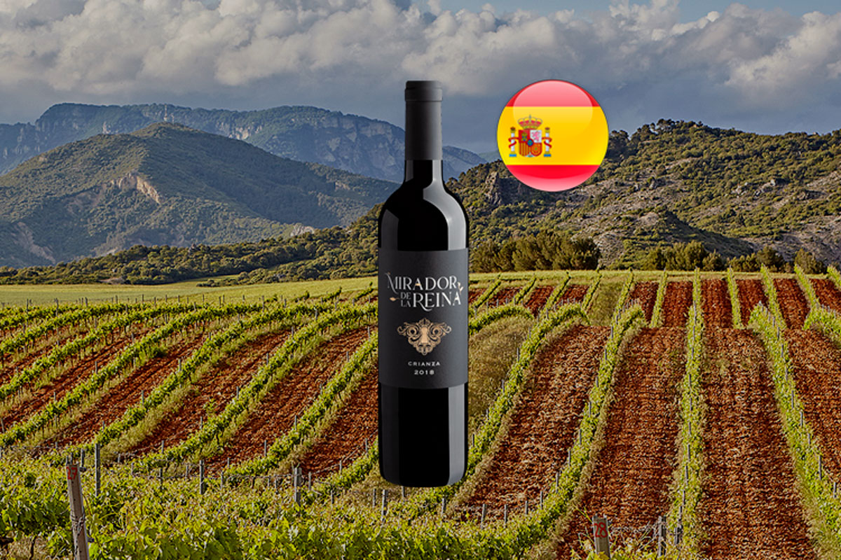 Mirador De La Reina Crianza Navarra DO 2018 - Vinho tinto espanhol ...