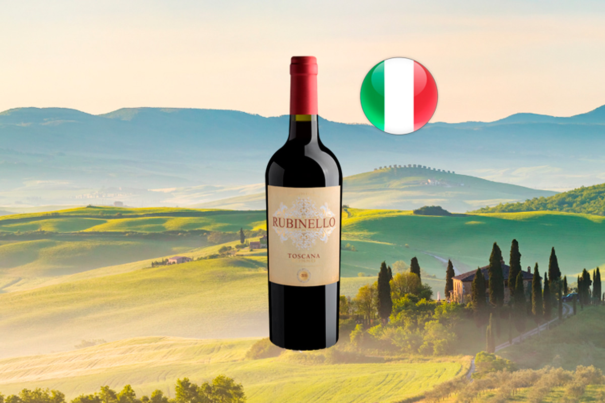 Rubinello Toscana Rosso 2019 - Vinho tinto italiano | Center Gourmet ...
