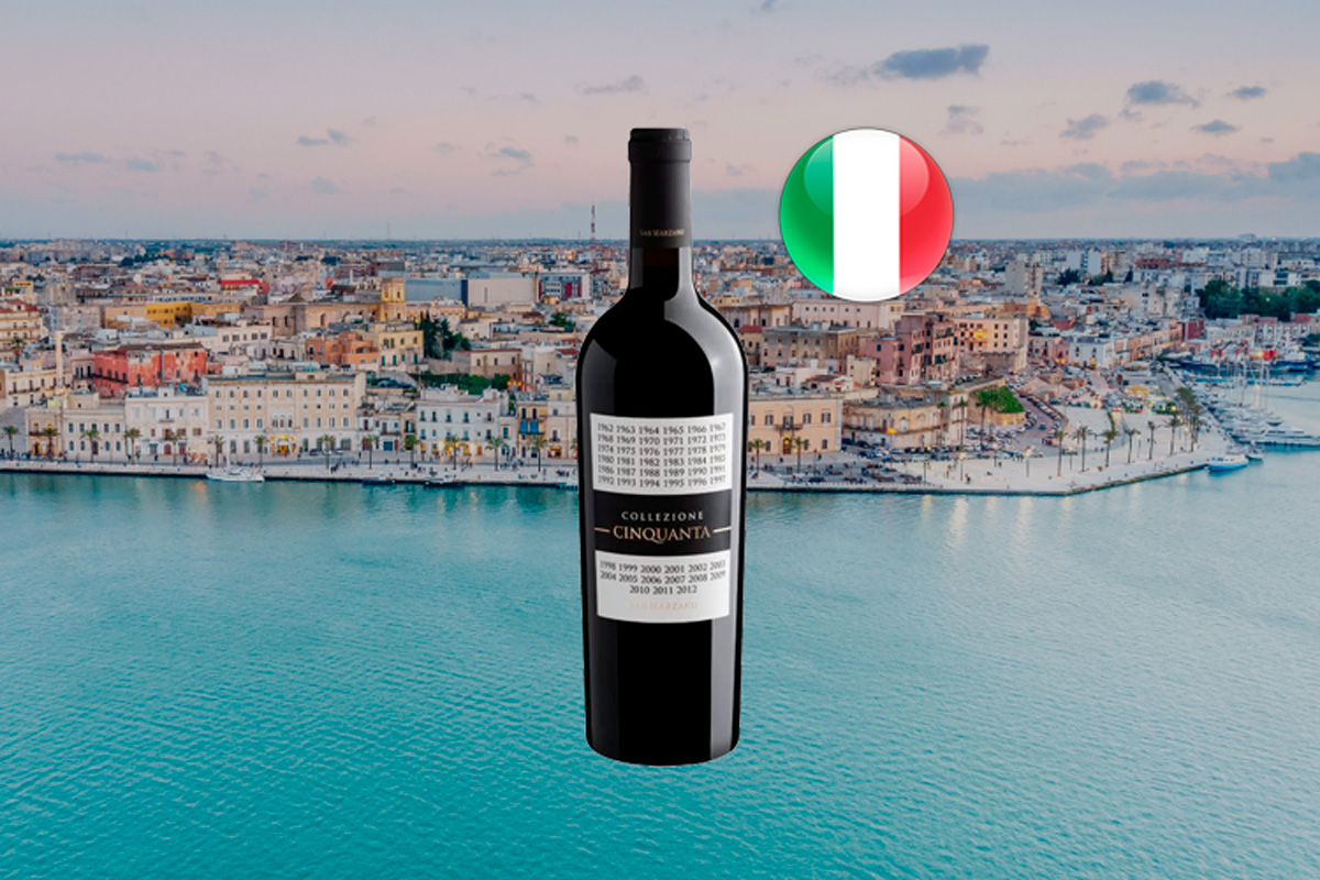 San Marzano Collezione Cinquanta 2016 - Vinho tinto italiano | Center ...