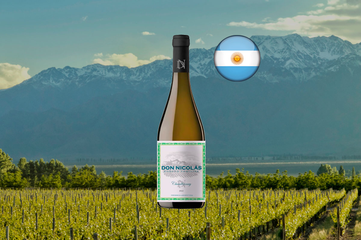 Don Nicolás Chardonnay 2022 - Vinho branco argentino | Center Gourmet ...
