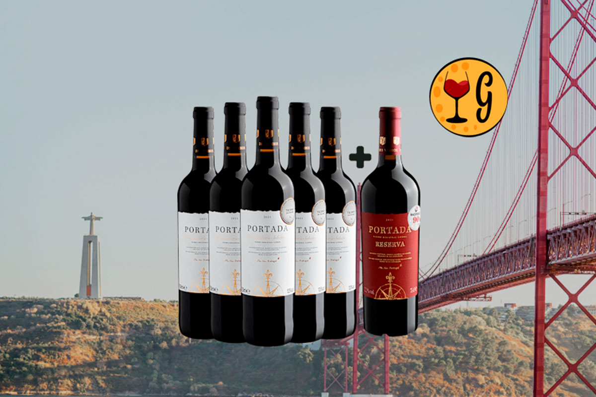 Kit de vinhos Leve 5 Portada Winemarker's Selection e Ganhe um Portada ...