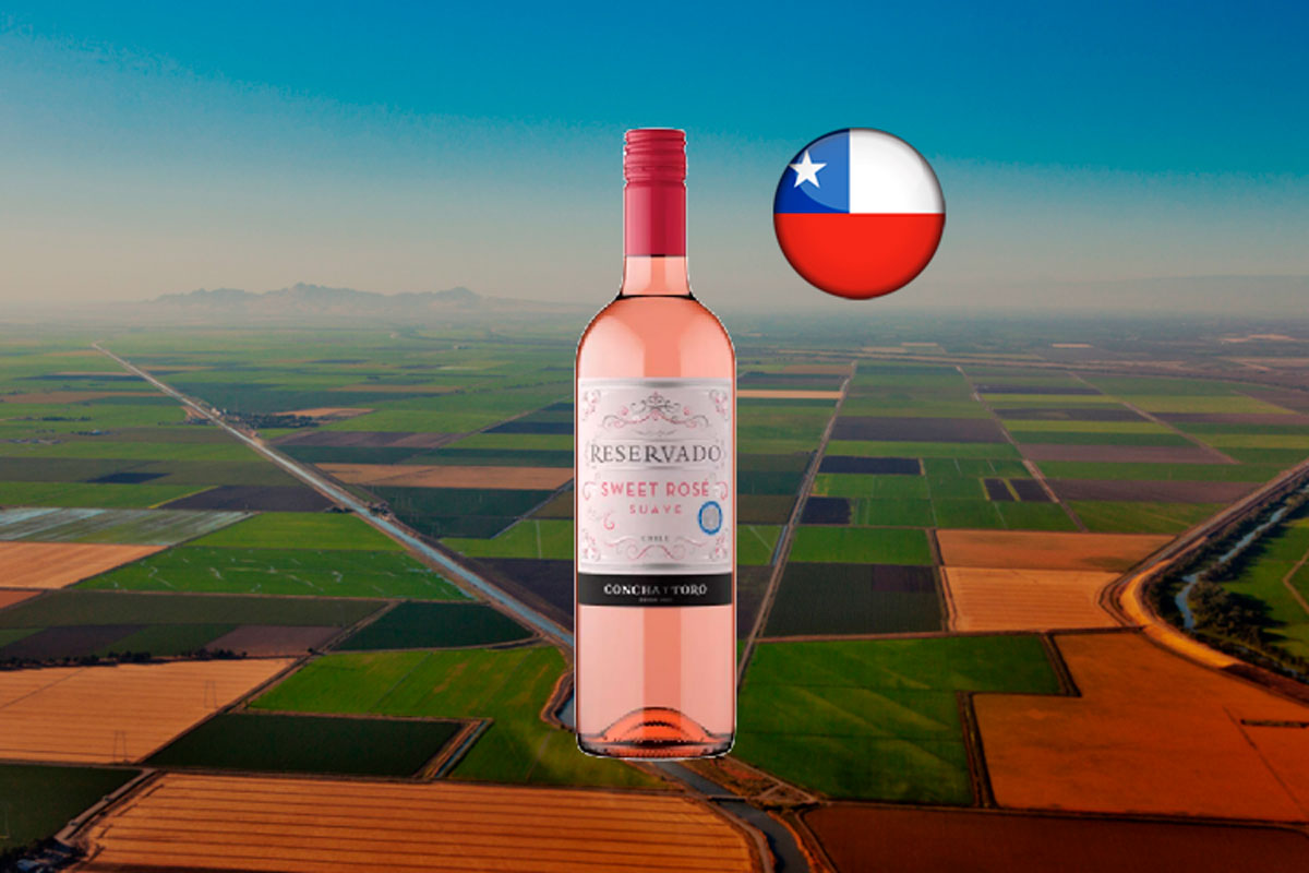 Concha Y Toro Reservado Rosé Sweet 2018 - Vinho rosé chileno | Center ...