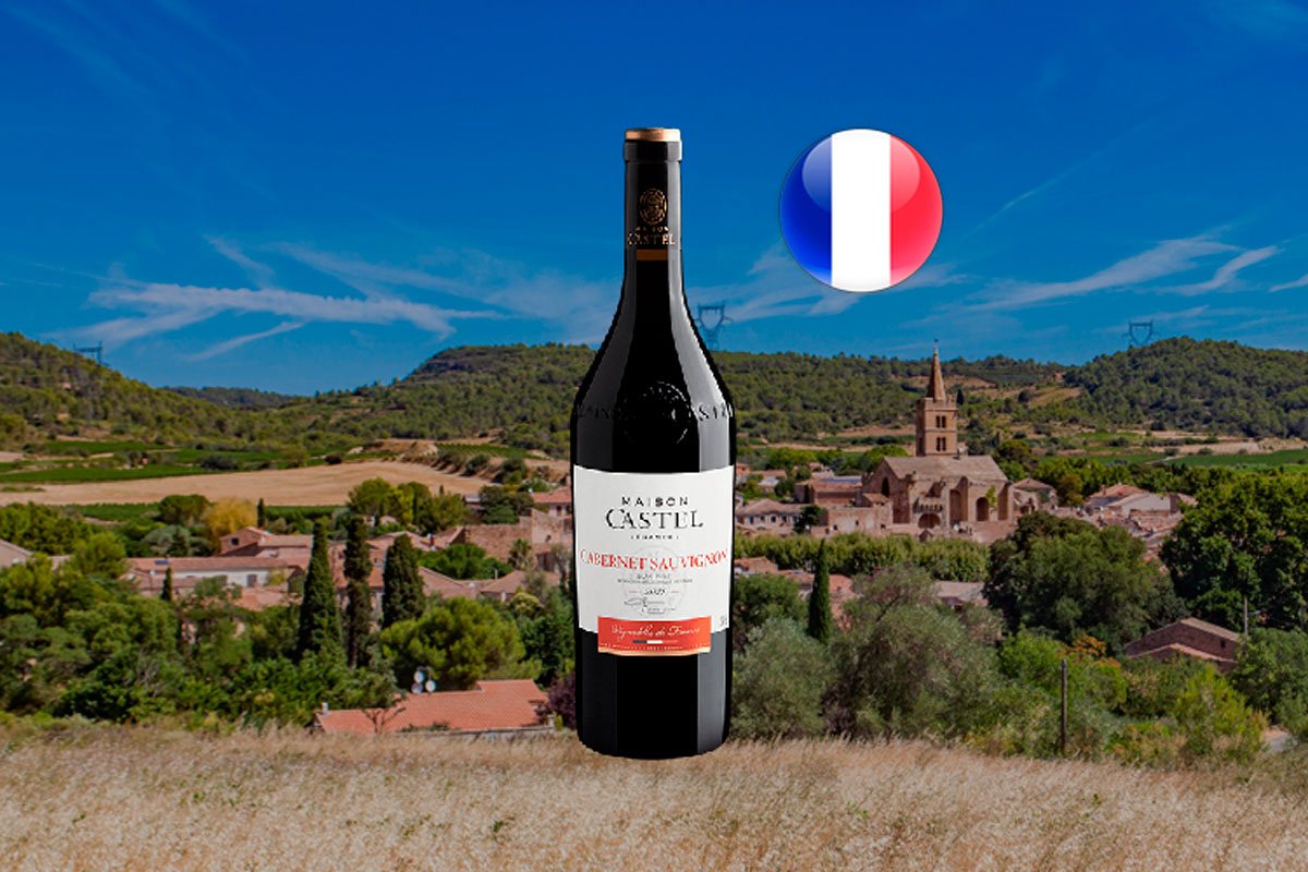 Maison Castel Cabernet Sauvignon Rouge Pays d'OC IGP 2021 - Vinho tinto ...