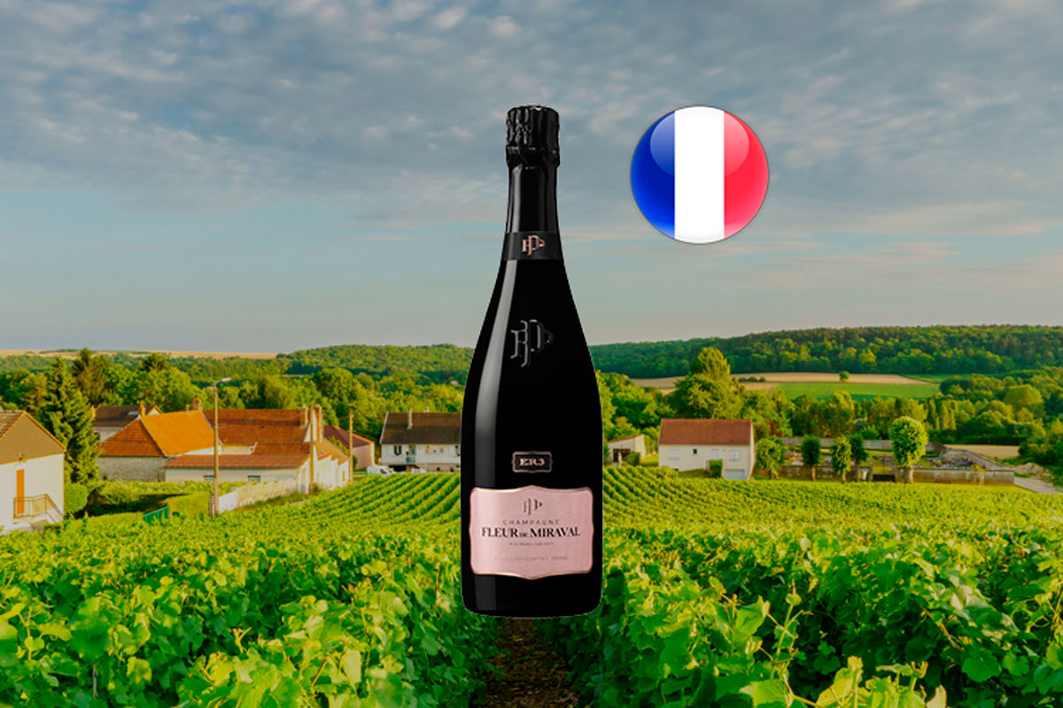 Champagne Fleur de Miraval Exclusivement Rosé 3 - Espumante rosé ...