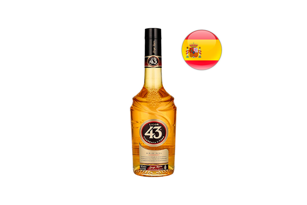 Diego Zamora Licor 43 Original 700ml - Licor espanhol | Center Gourmet Vinhos e acompanhamentos