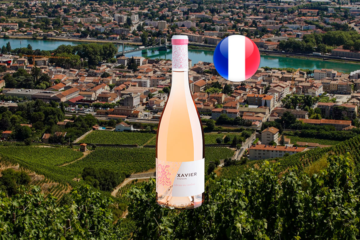 Xavier Vignon Rosé Côtes du Rhône AOP 2022 - Vinho rosé francês ...