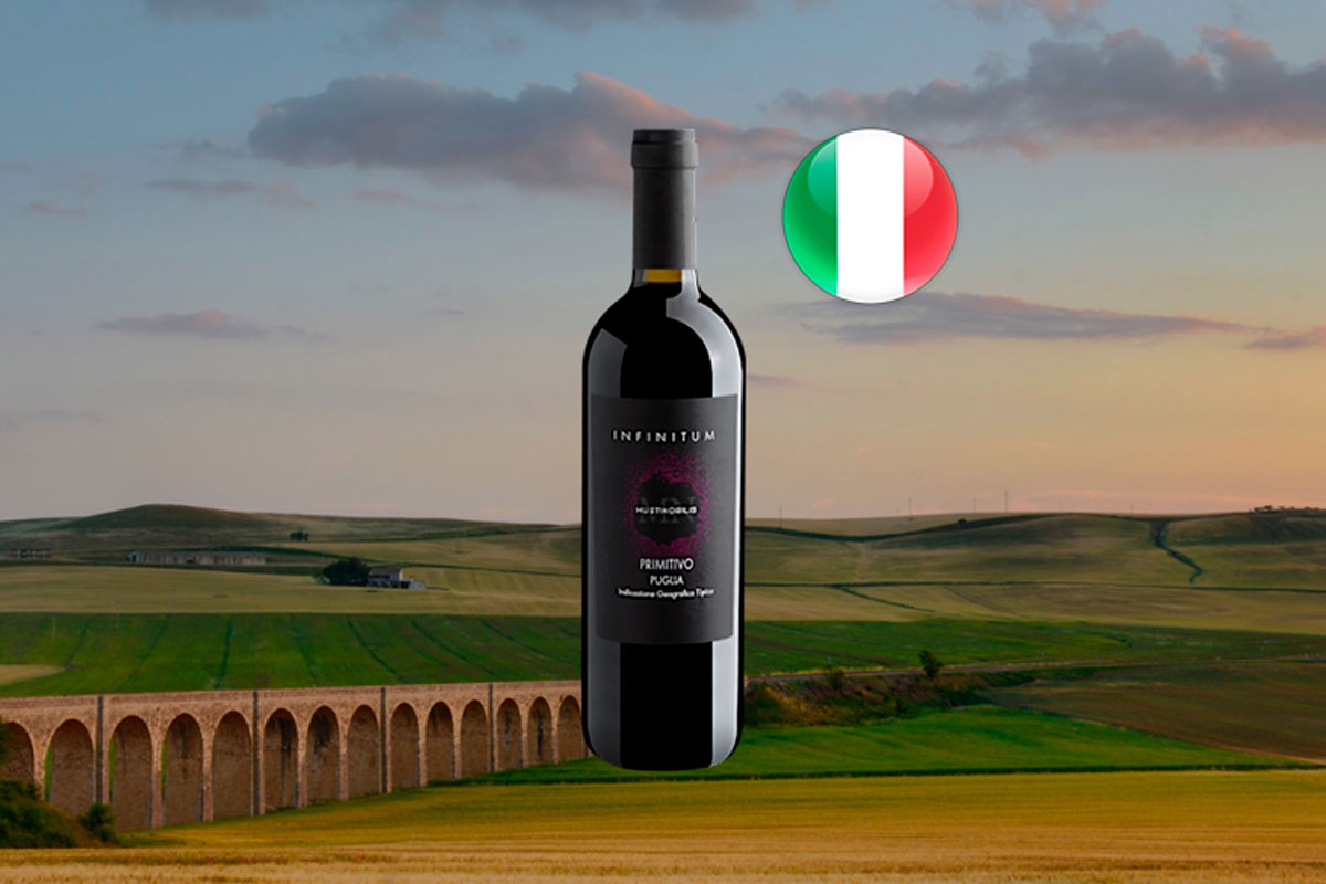 Infinitum Primitivo Puglia IGT 2023 - Vinho tinto italiano | Center ...