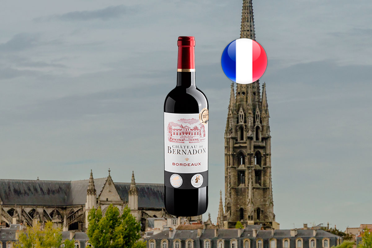Château de Bernardon Bordeaux AOP 2021 - Vinho tinto francês | Center ...