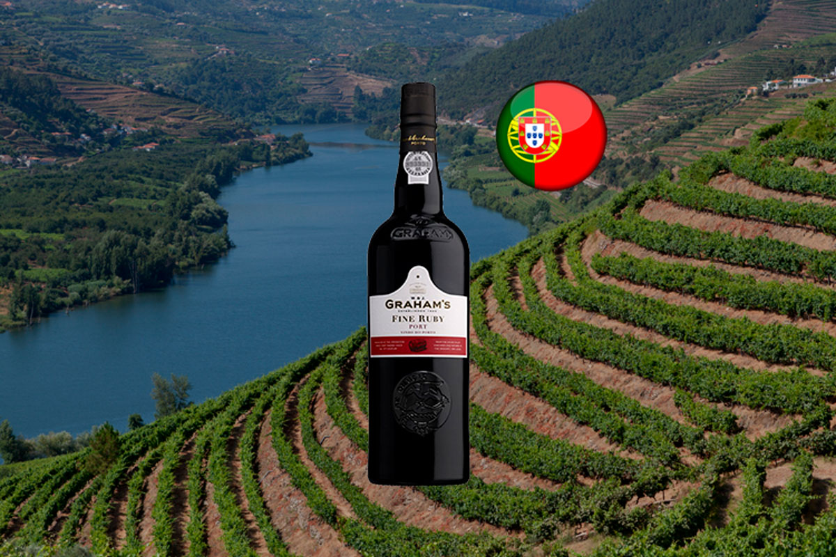 Vinho do Porto Graham's Fine Ruby - Vinho licoroso português | Center Gourmet Vinhos e ...