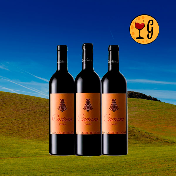 Kit 3 Garrafas Cartuxa Évora Tinto Colheita – Tradição & Elegância ...