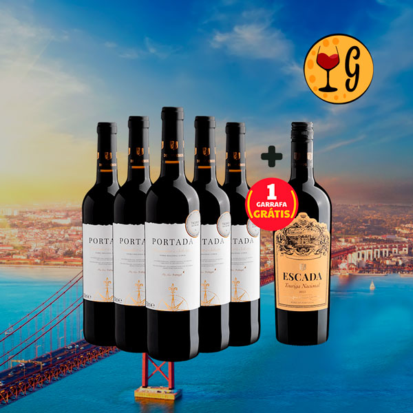 Kit 5 Portada Winemaker’s Selection 2021 + 1 Escada Touriga Nacional ...