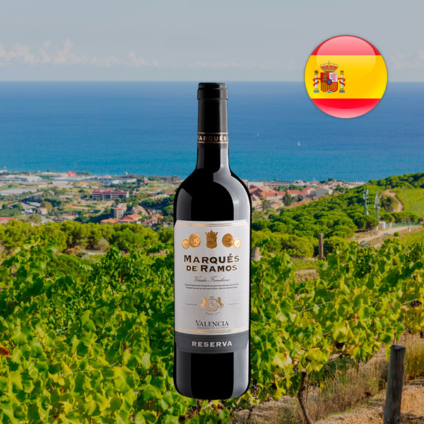 Marqués de Ramos Reserva Valencia DO - Vinho tinto espanhol | Center ...