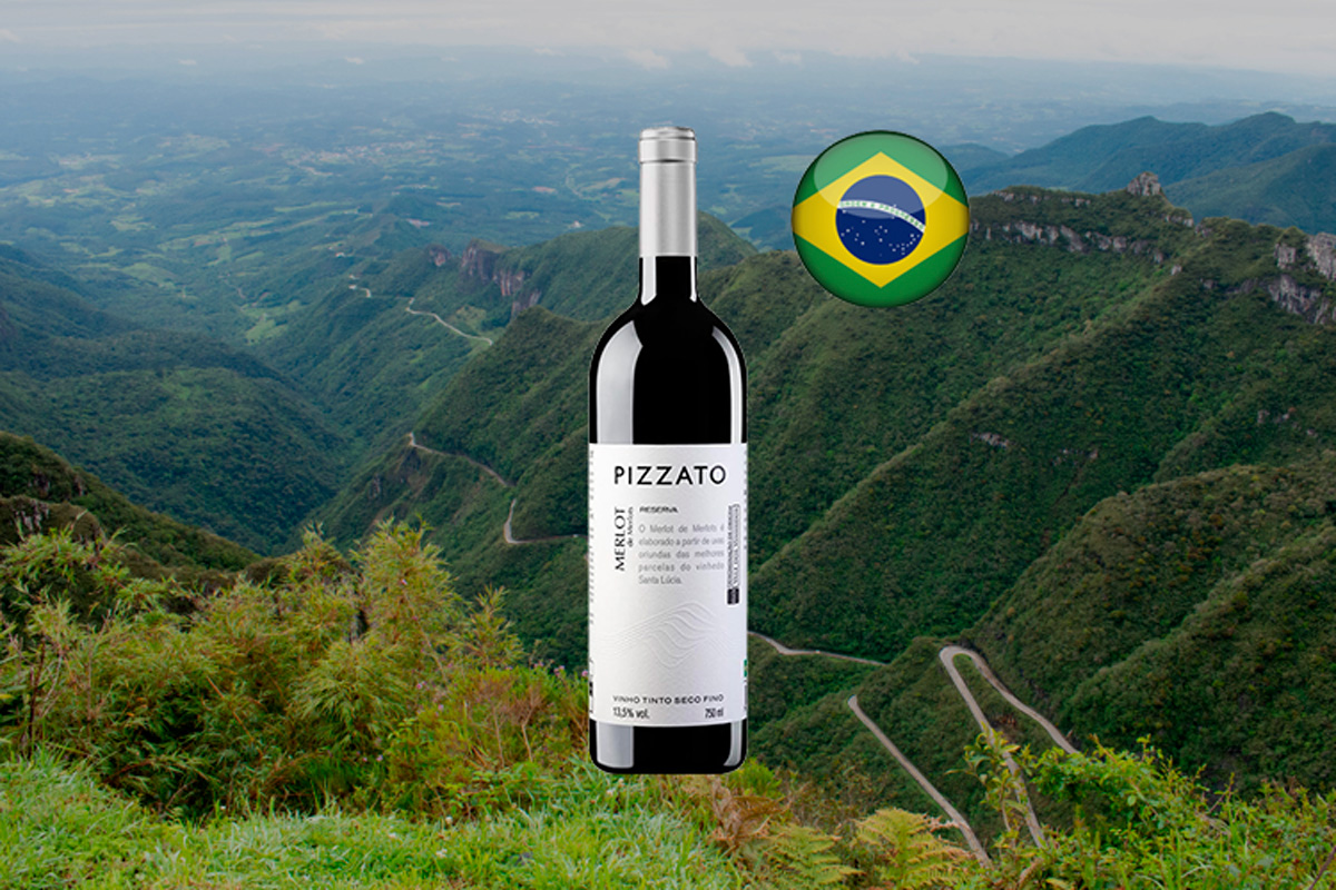 Pizzato Reserva Merlot - Vinho tinto brasileiro | Center Gourmet Vinhos ...