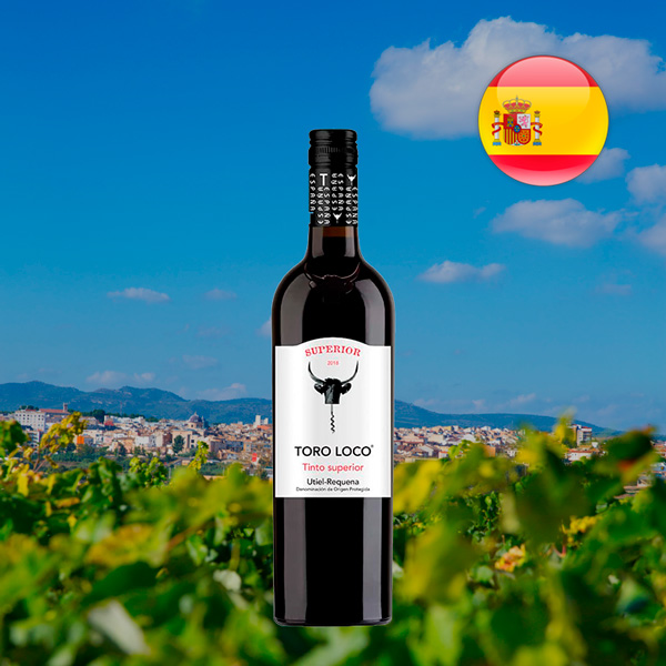 Toro Loco Tinto Superior DOP Utiel Requena - Vinho tinto espanhol ...